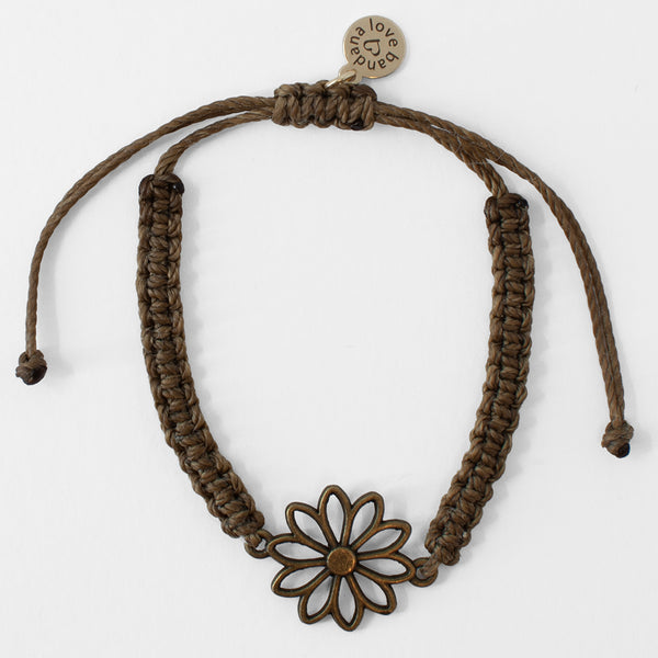 Bronze English Daisy Knotted String - Available in Two Colors – bandana ...