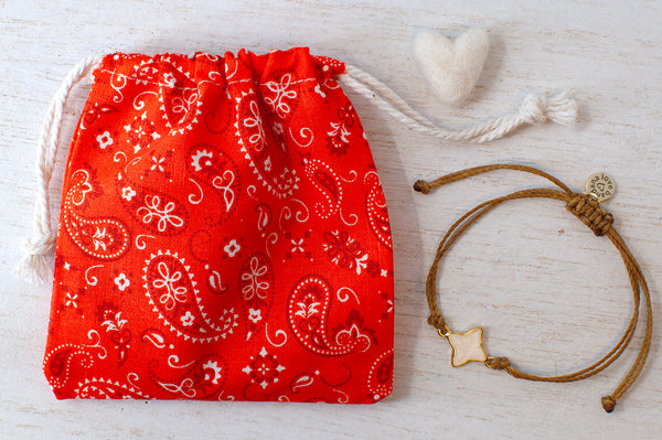 Ivory Star String – bandana love