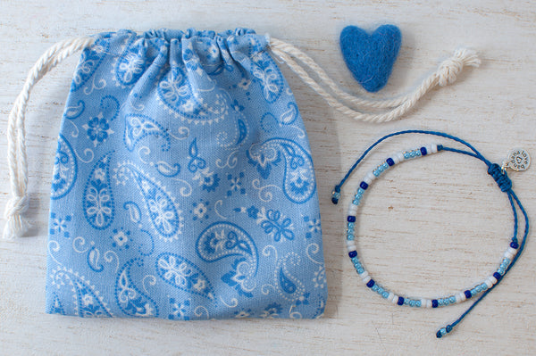 Ocean Waves Beaded String – bandana love