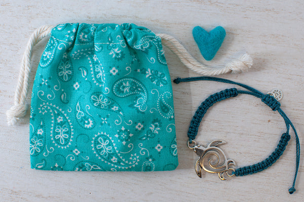 Sea Turtle Knotted String – bandana love