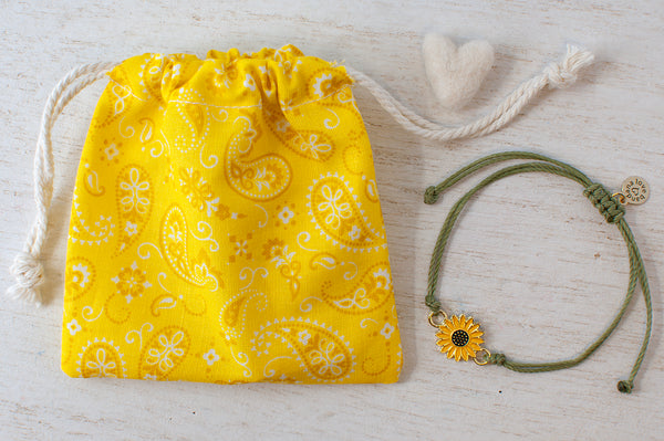 Sunflower String - Available in Two Colors – bandana love